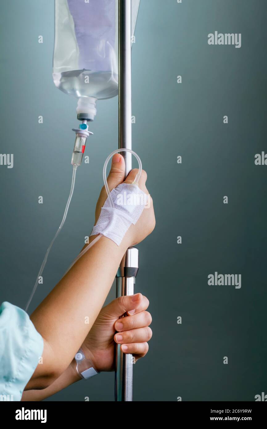 Hospital bed patient woman blood hi-res stock photography and images ...