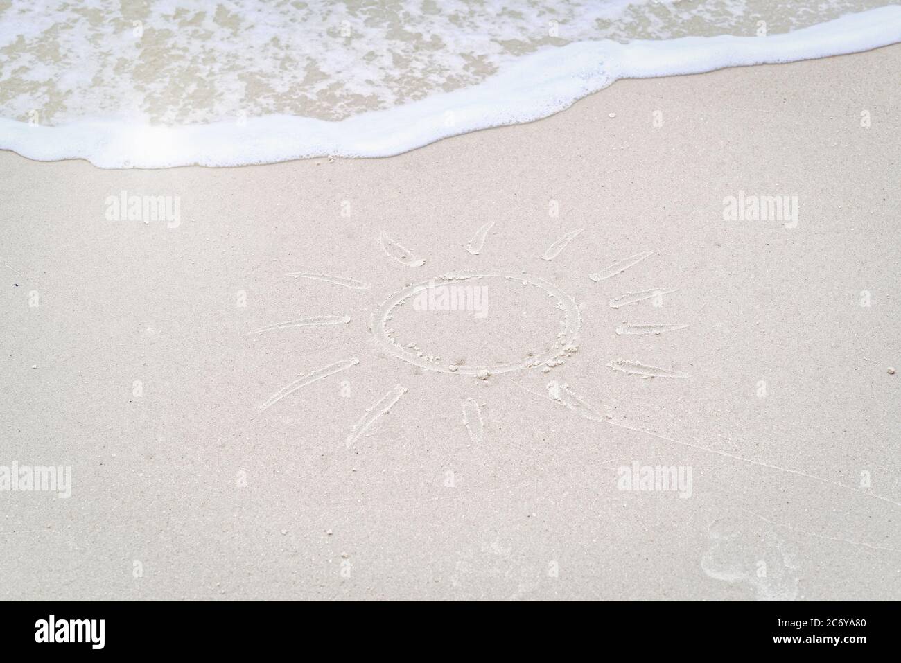 A white sand background. Sandy background Stock Photo - Alamy