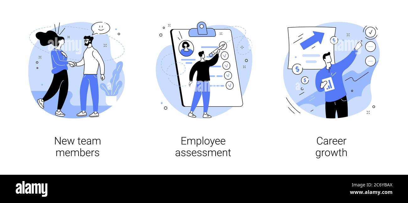 Career development abstract concept vector illustrations Stock Vector ...