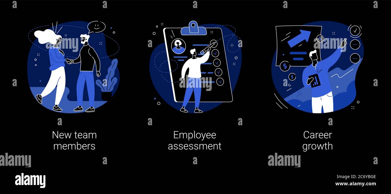 Career development abstract concept vector illustrations Stock Vector ...