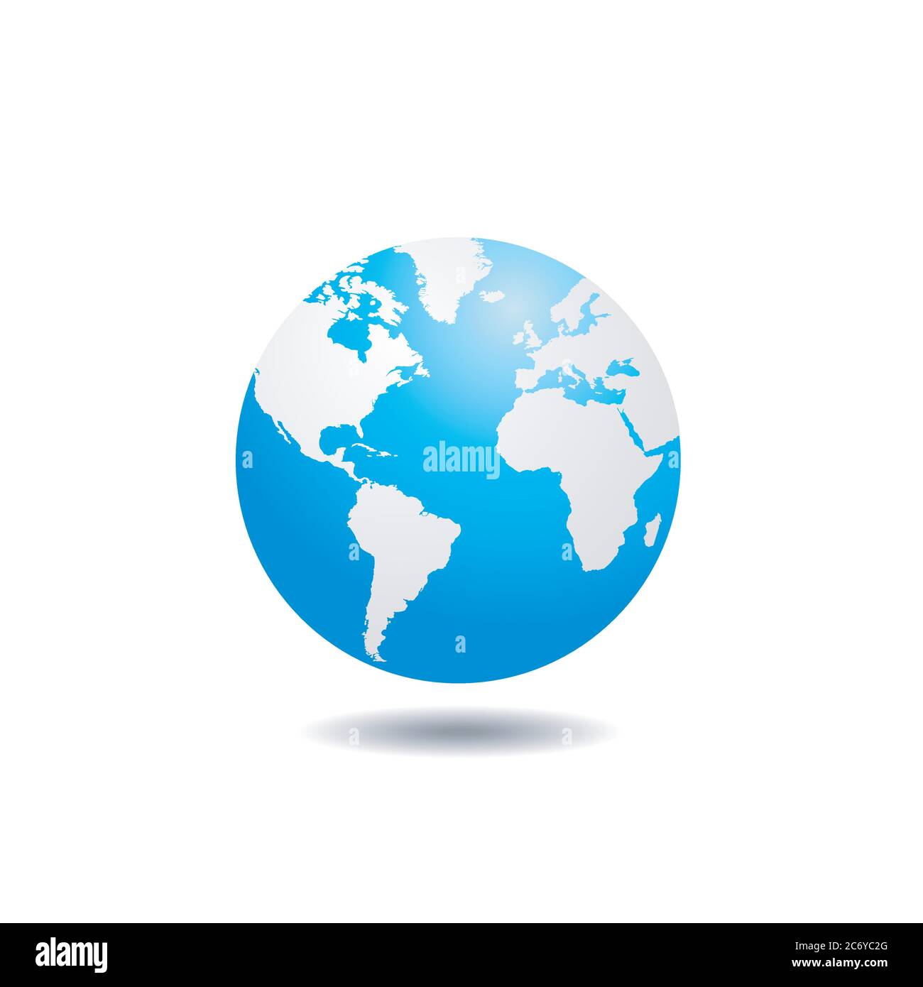 world globe vector illustration Stock Vector Image & Art - Alamy