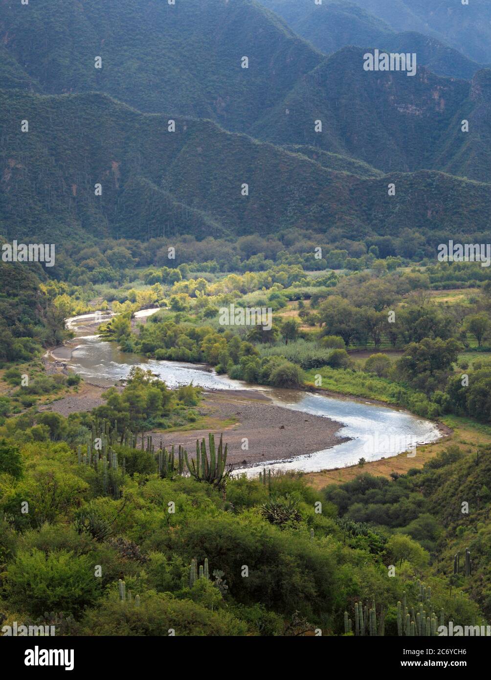 Rio Grande de Tulancingo, Metztitlan Natural Reserve, Hidalgo, Mexico ...