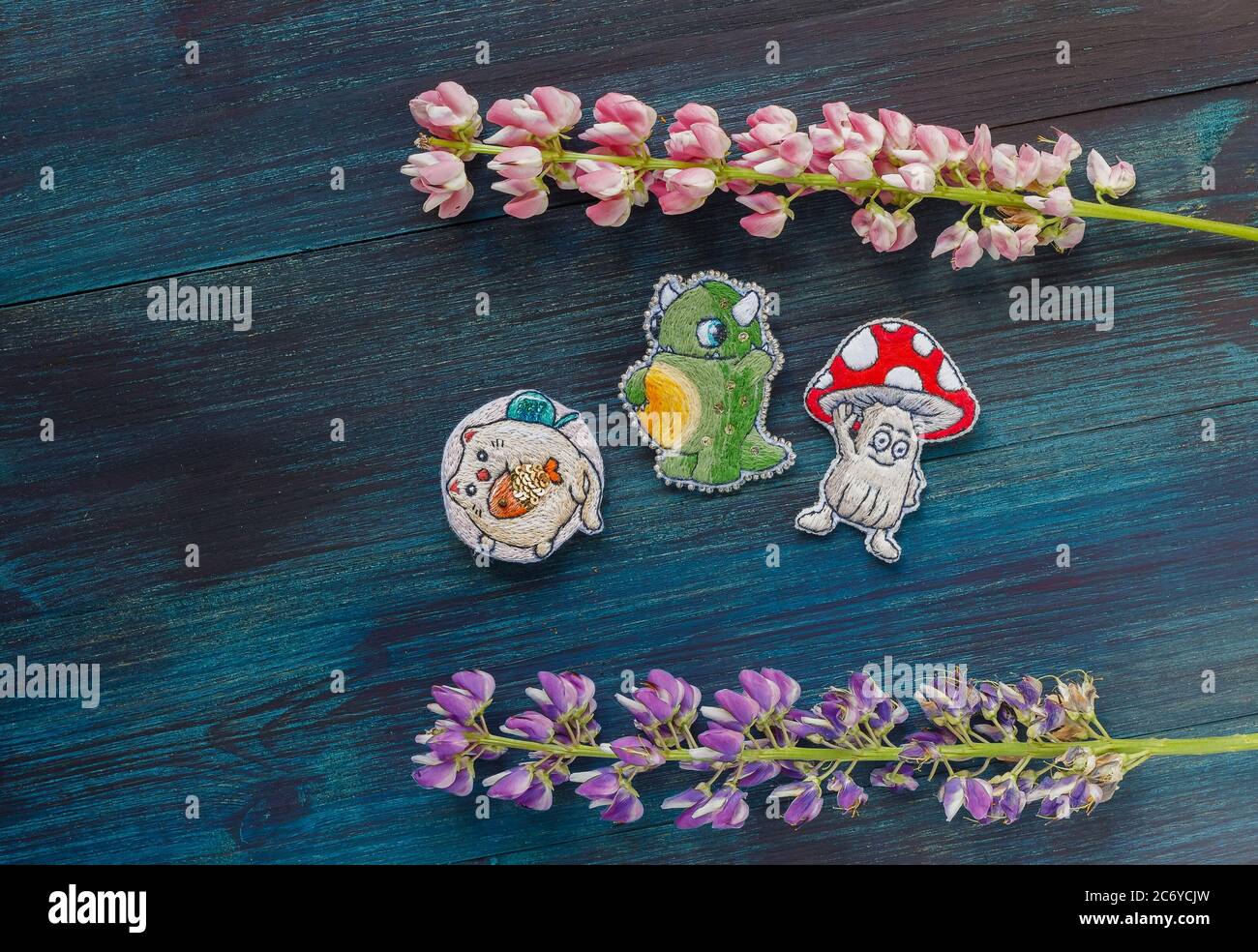 Badge embroidery hi-res stock photography and images - Alamy