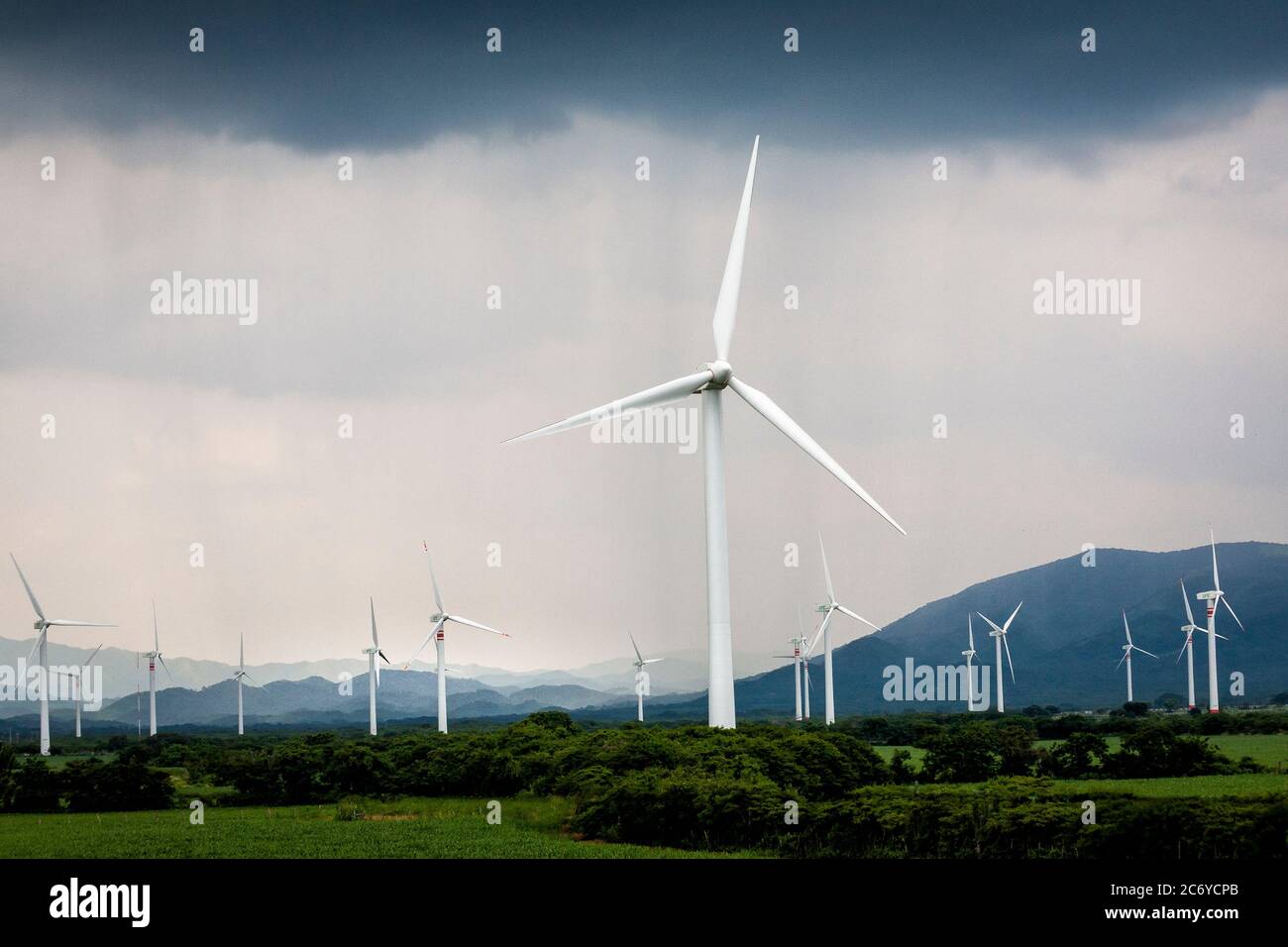 Mexico wind turbine hi-res stock photography and images - Alamy