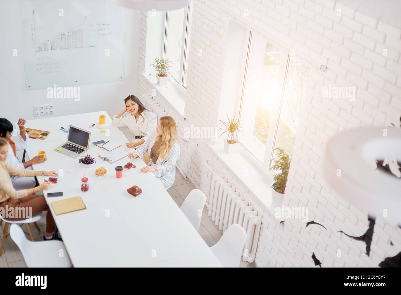 Coworking process hi-res stock photography and images - Alamy