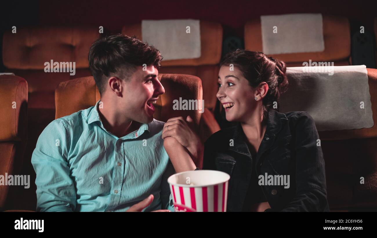 Row People Watching Film Cinema High Resolution Stock Photography and ...