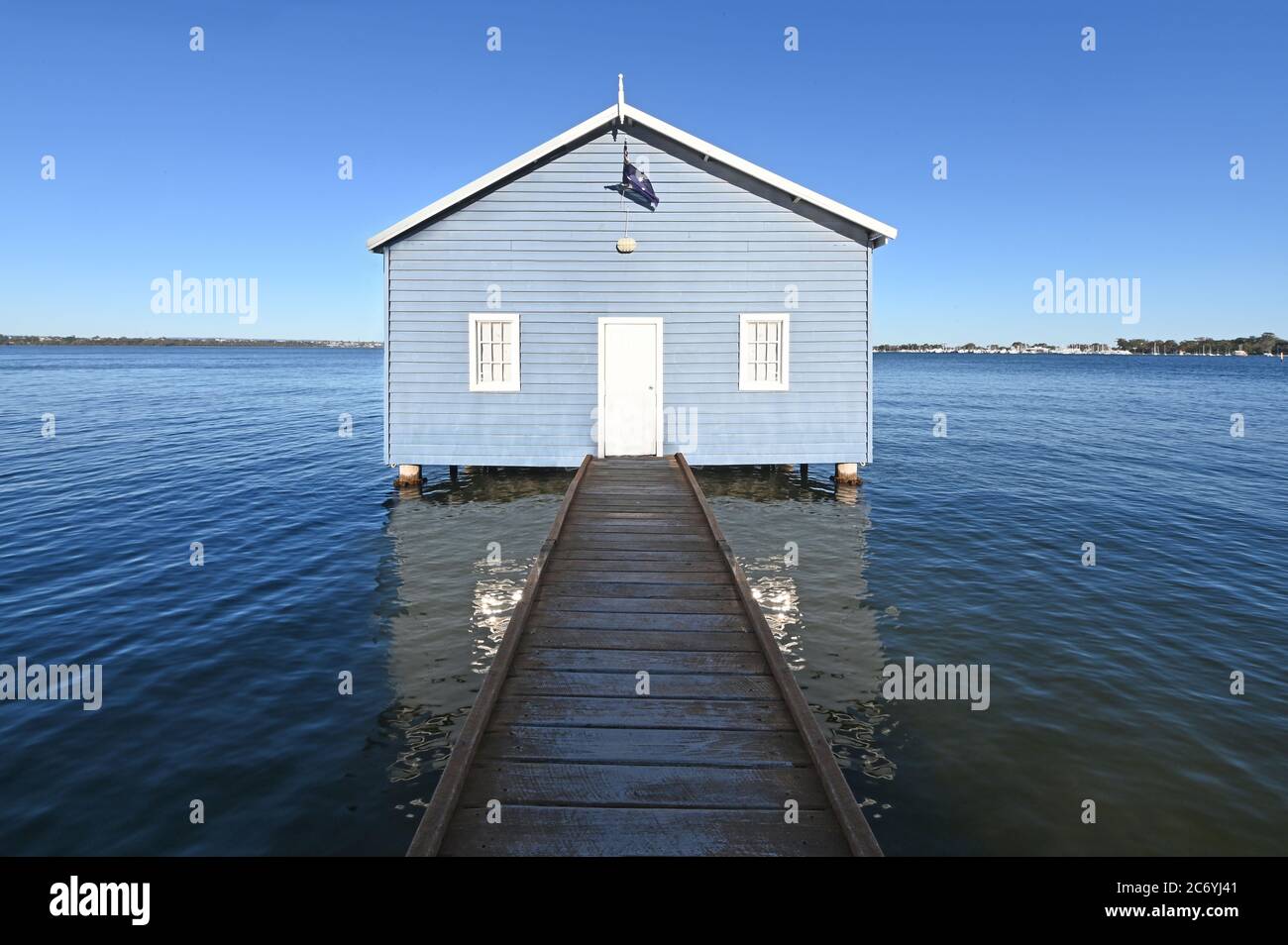 Blue Boat Shed Perth High Resolution Stock Photography and Images - Alamy