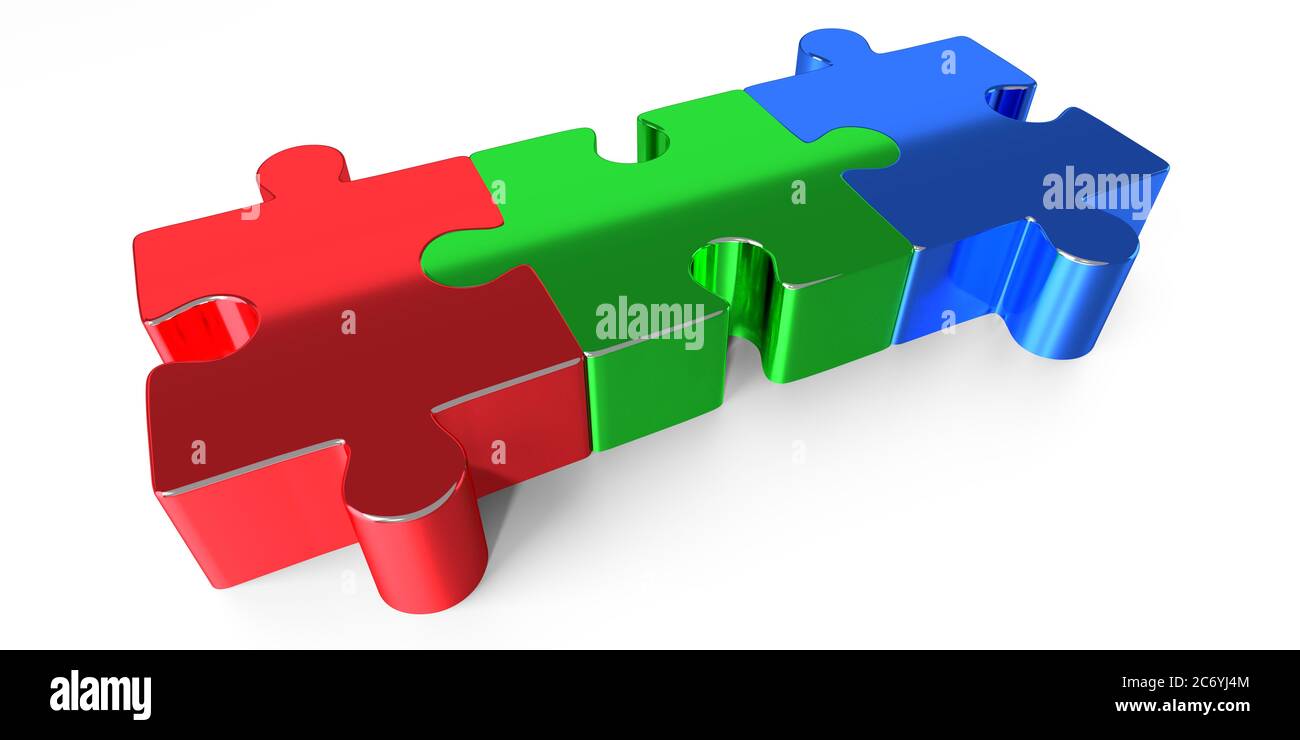 RGB - red, green, blue colors - 3D illustration Stock Photo - Alamy
