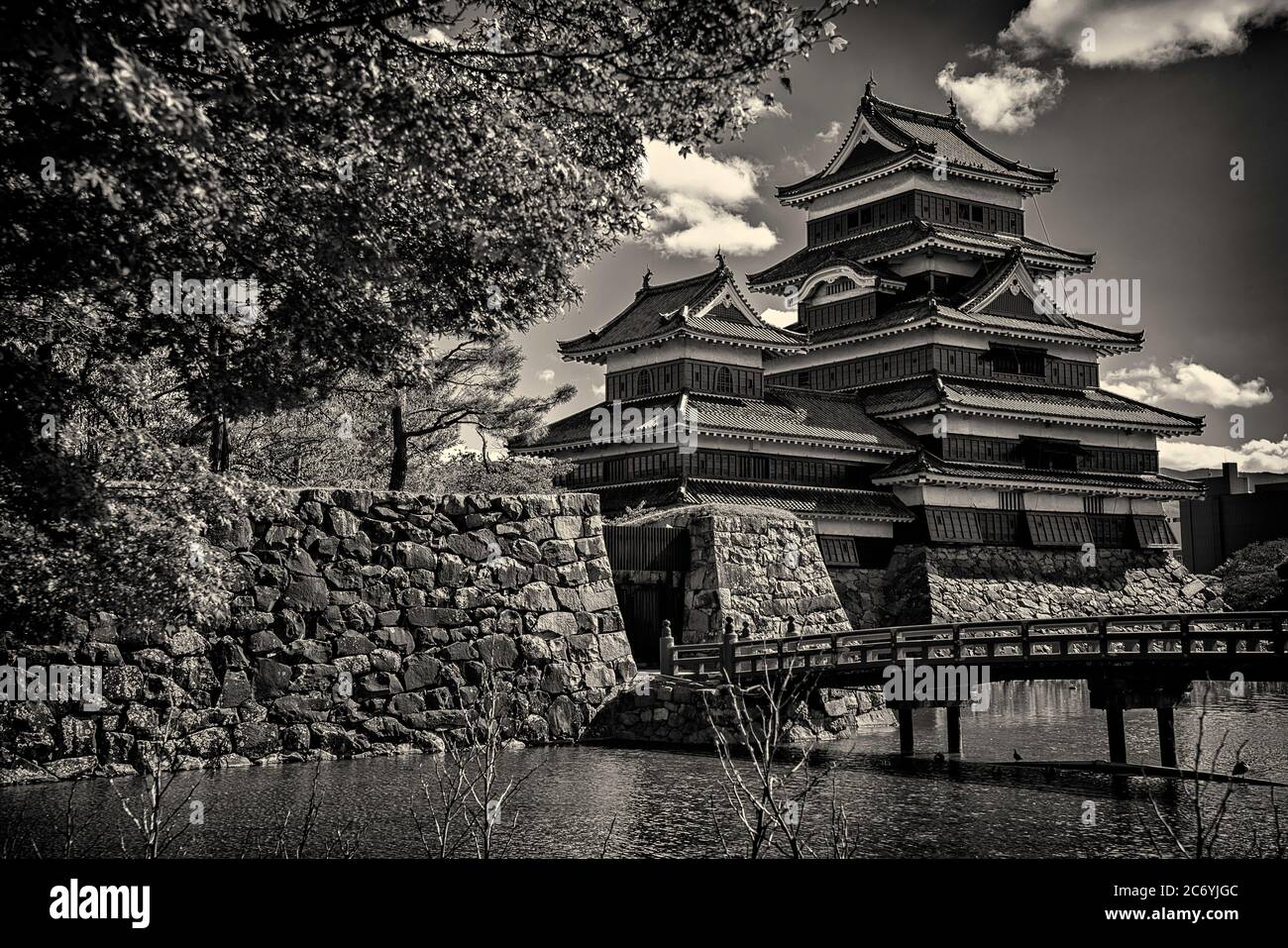 Matsumoto Castle, one of Japan's premier historic castles, called the ...