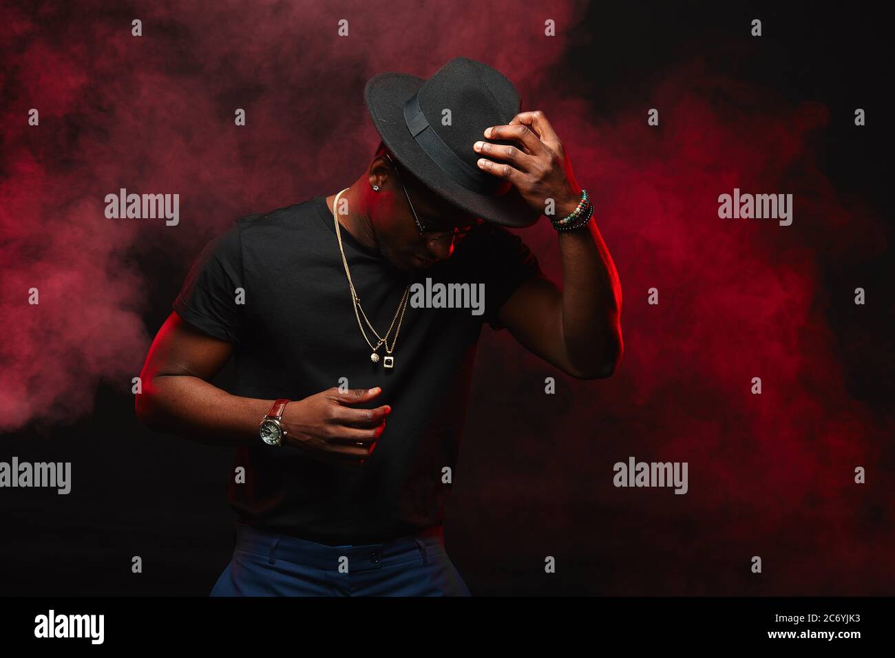 Male model african american musician hi-res stock photography and ...