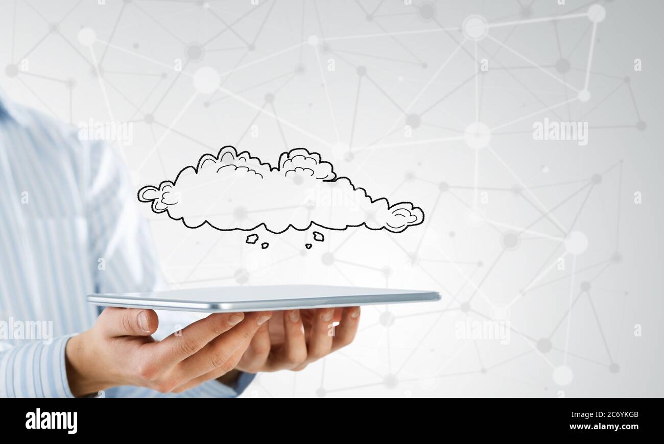 Cloud computing concept Stock Photo - Alamy