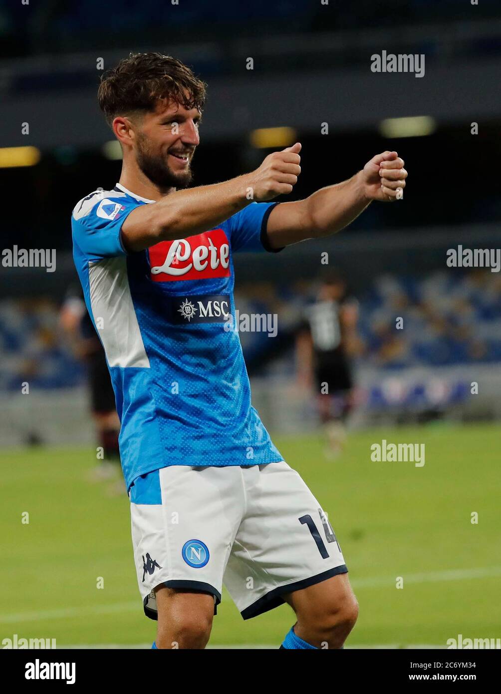 Dries mertens napoli celebrates hi-res stock photography and images - Alamy
