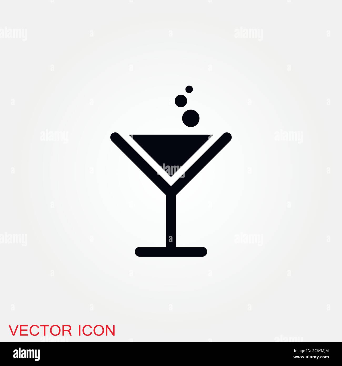 Bar icon. Icons Of Bar Drinks. Black bar drink icons Stock Vector Image ...
