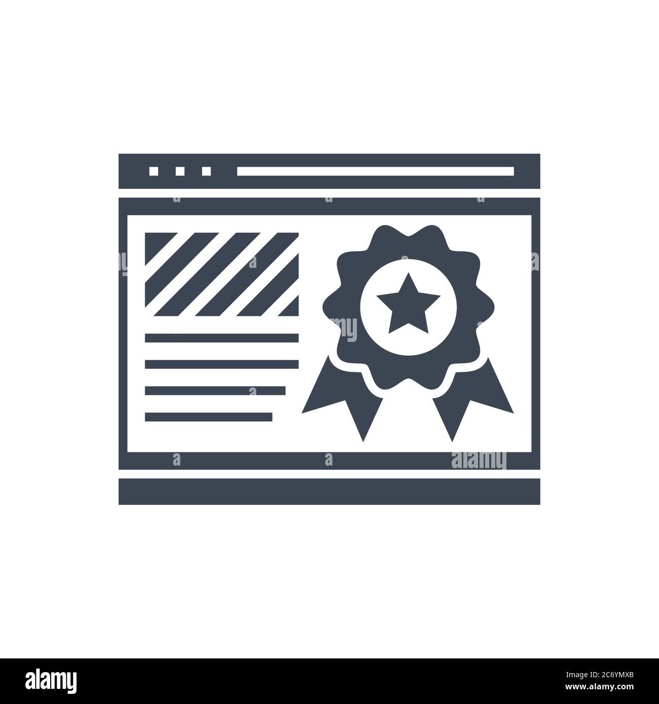 Page Quality Vector Glyph Icon Stock Vector Image & Art - Alamy