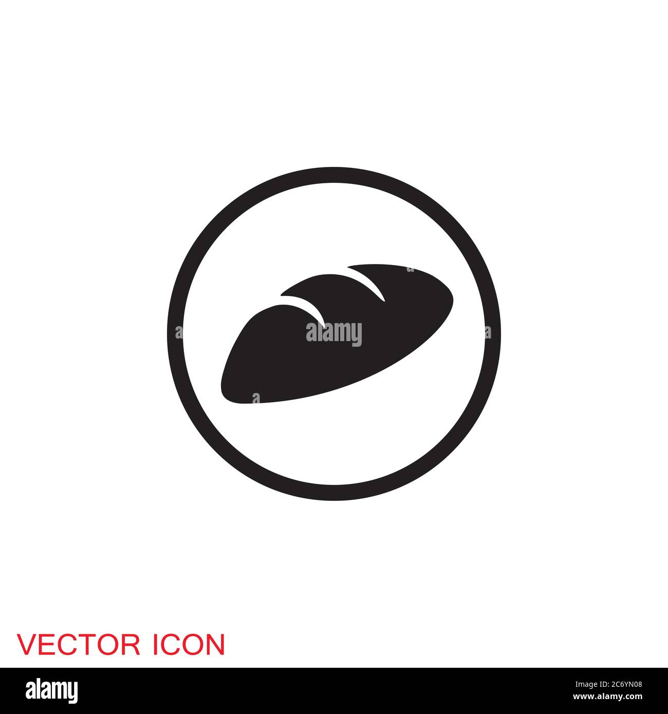Bread icon. Bread bakery symbol vector illustration. eps 10 Stock ...