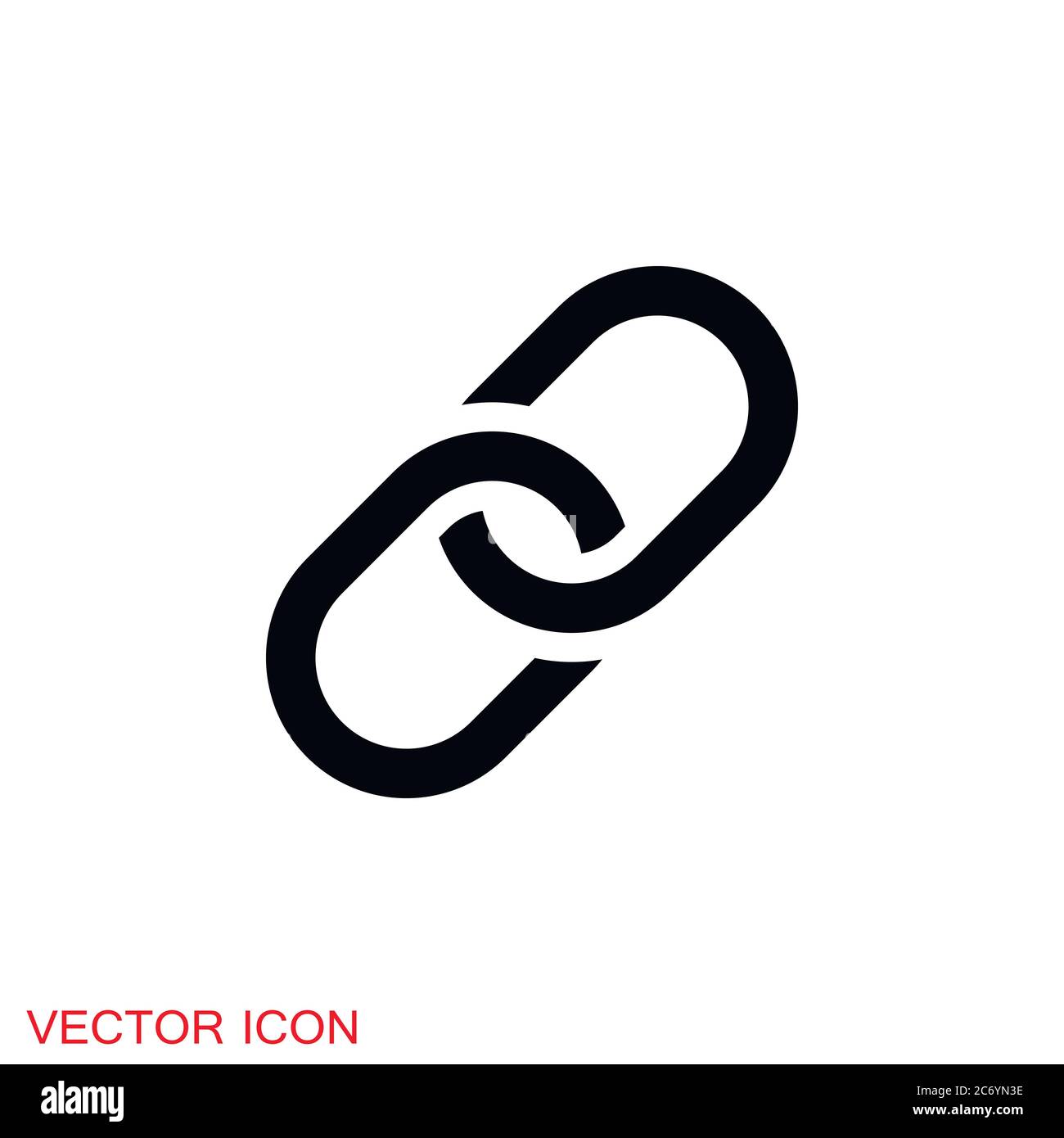 Connection icon, design element. Abstract logo idea for business ...