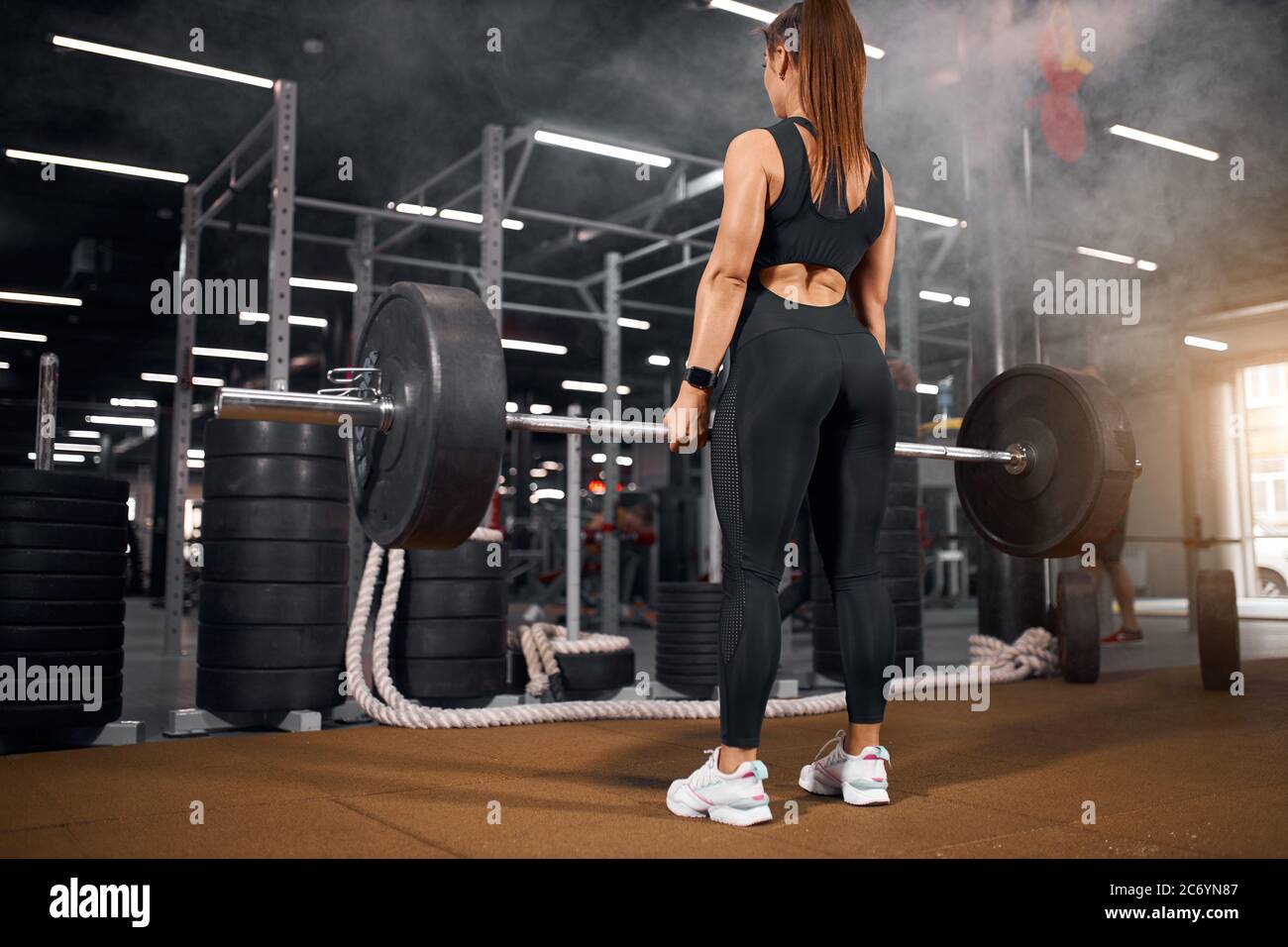 Tall Female Powerlifter