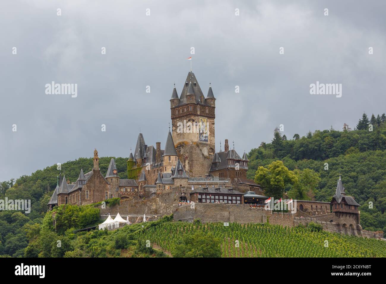 Reichsburg in Cochem, Rheinland-Pfalz, Deutschland Stock Photo - Alamy