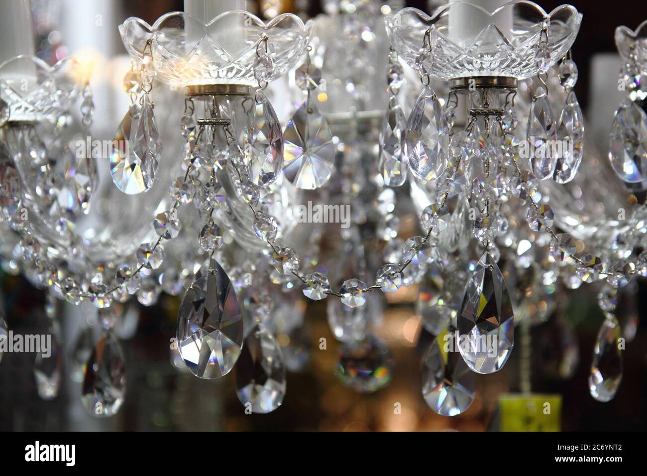 glass from the czech lights as luxury background Stock Photo - Alamy