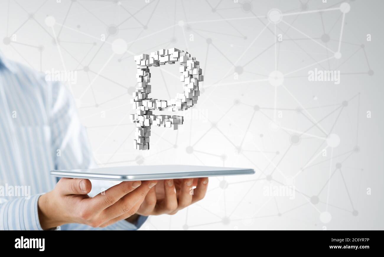 Electronic business concept Stock Photo - Alamy