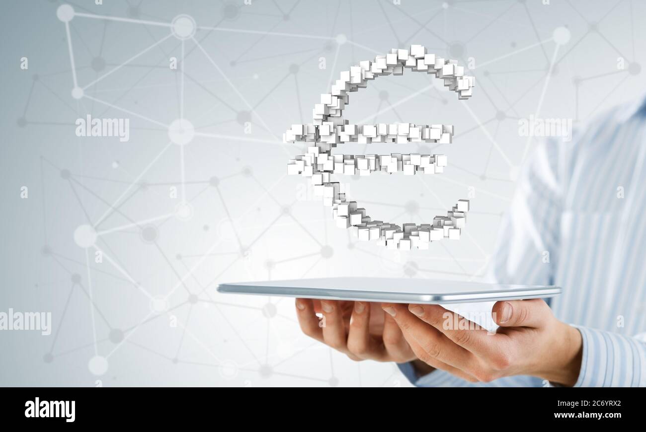 Electronic business concept Stock Photo - Alamy