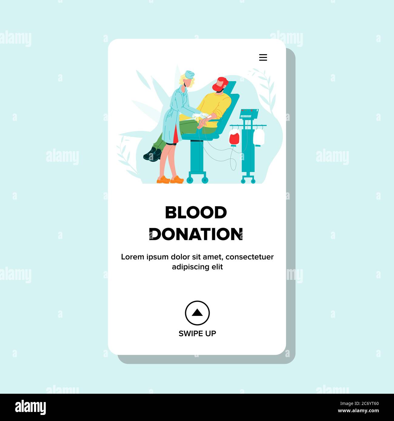 Blood donating chair hi-res stock photography and images - Alamy