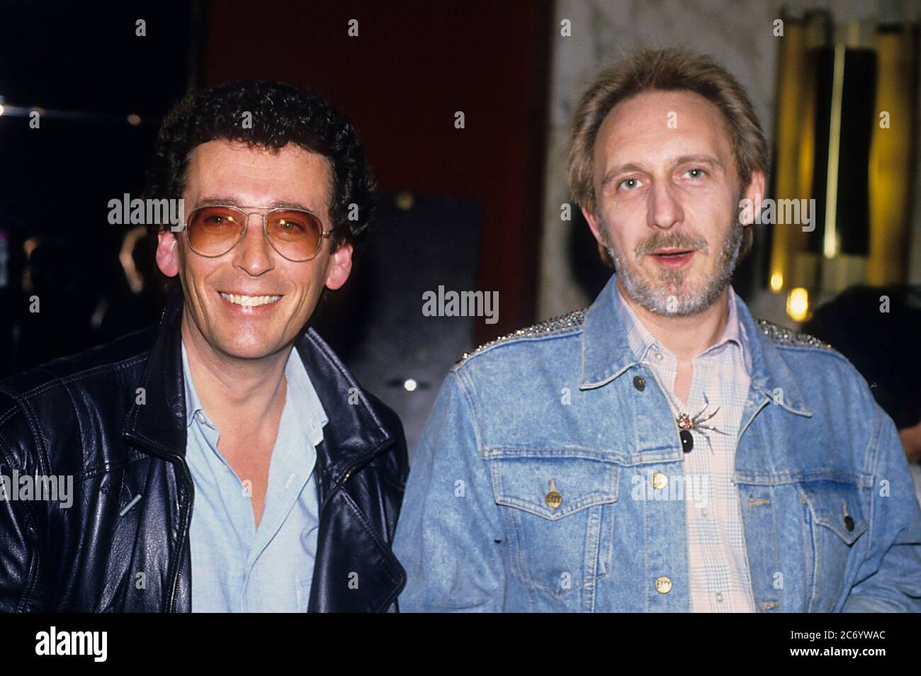 Robert Powell and John Entwistle at the gala premiere of the ...