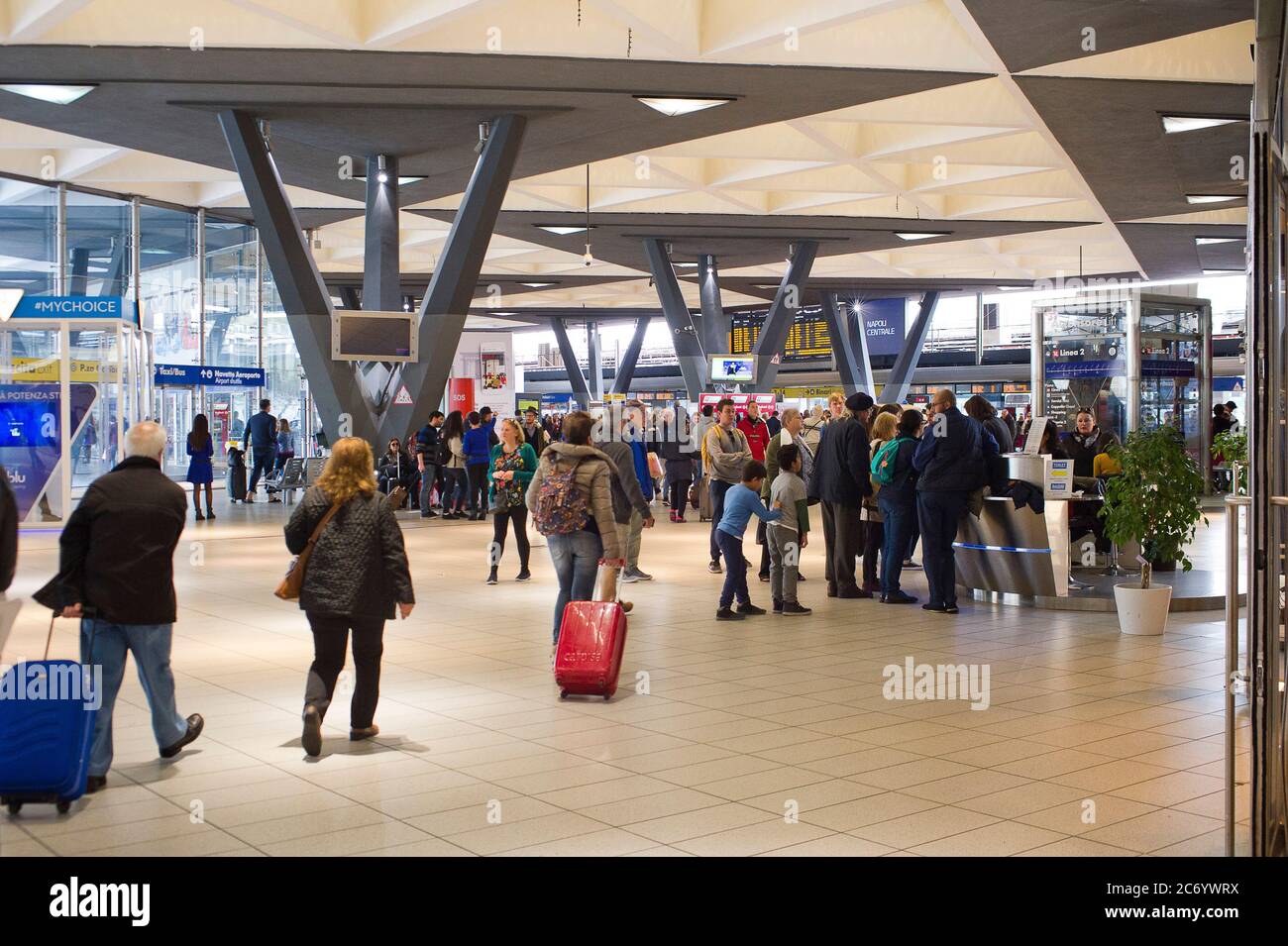 Naples central station hi-res stock photography and images - Alamy