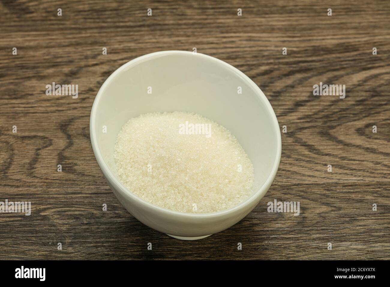 White sweet sugar in the bowl Stock Photo - Alamy