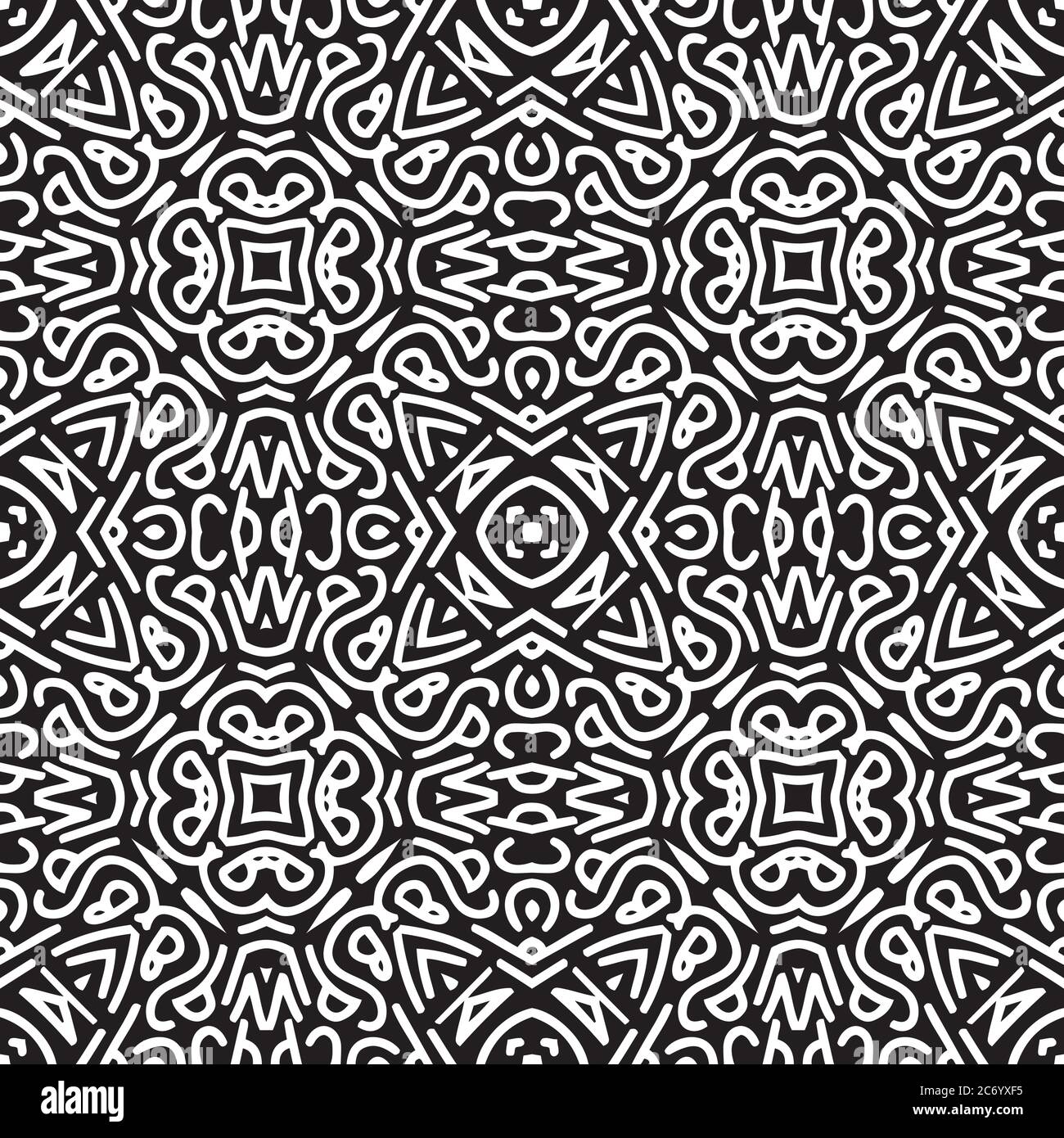 Monochrome pattern 4 Stock Vector Image & Art - Alamy