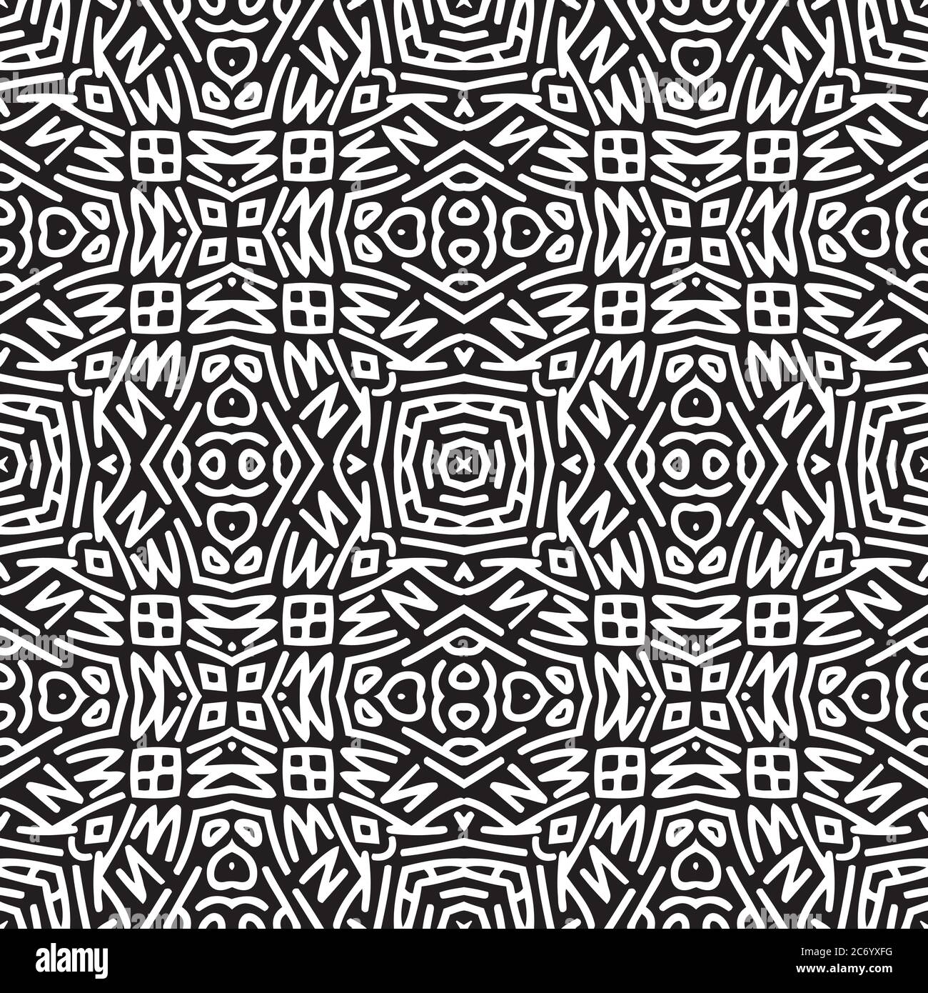 Monochrome pattern Cut Out Stock Images & Pictures - Alamy