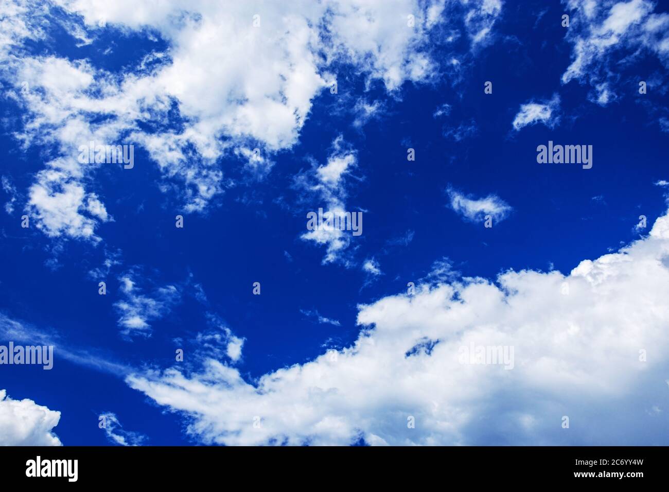 The blue sky and cloud with beautiful of natural Stock Photo - Alamy