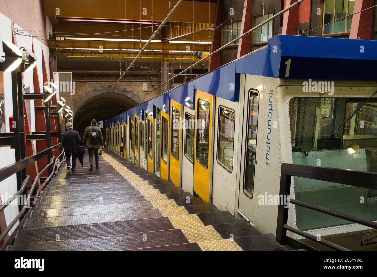 Metronapoli railway station hi-res stock photography and images - Alamy