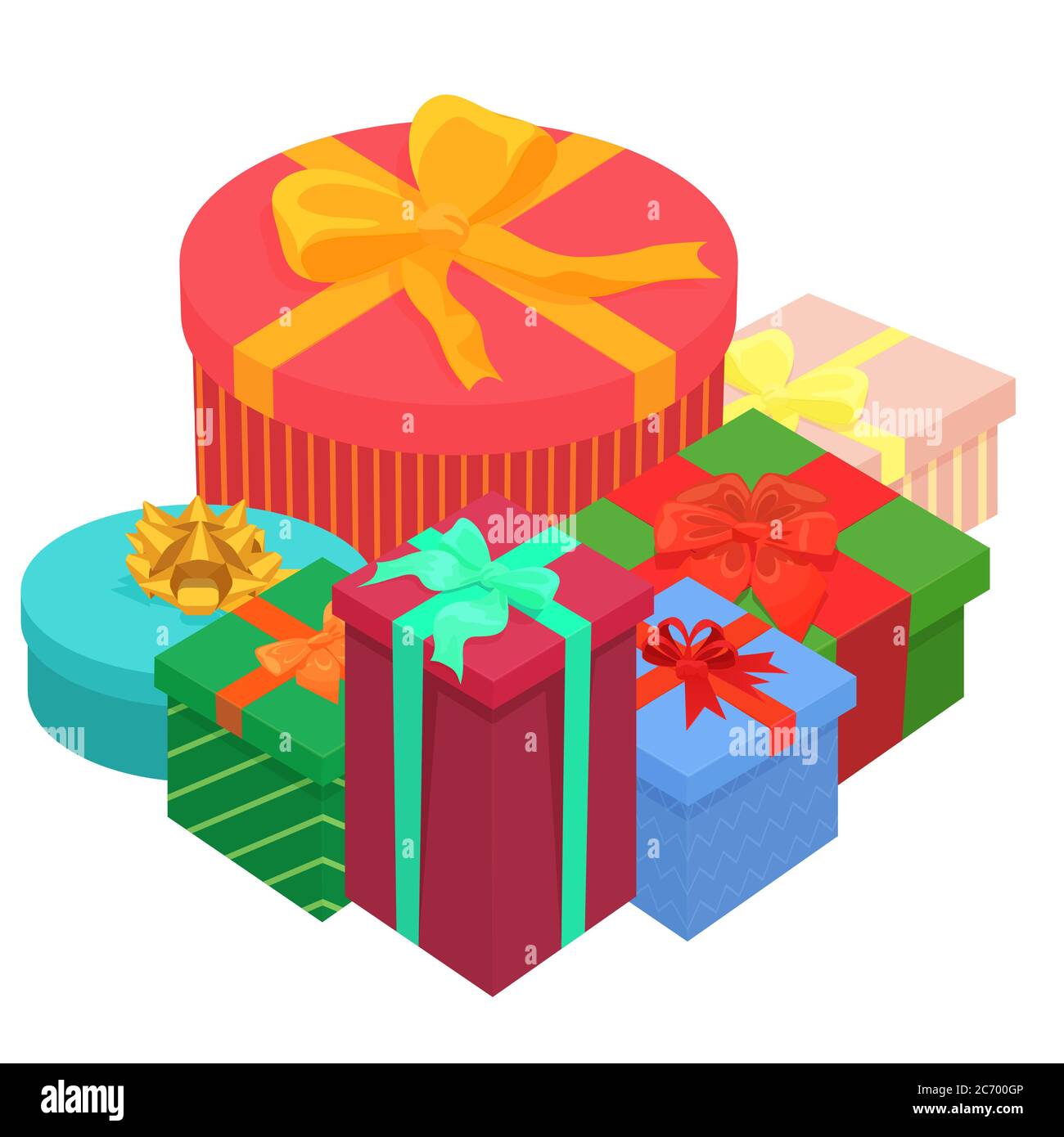 Flat isometric illustration hi-res stock photography and images - Alamy