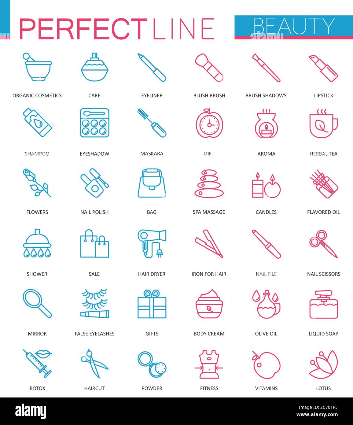 Cosmetic line hi-res stock photography and images - Alamy