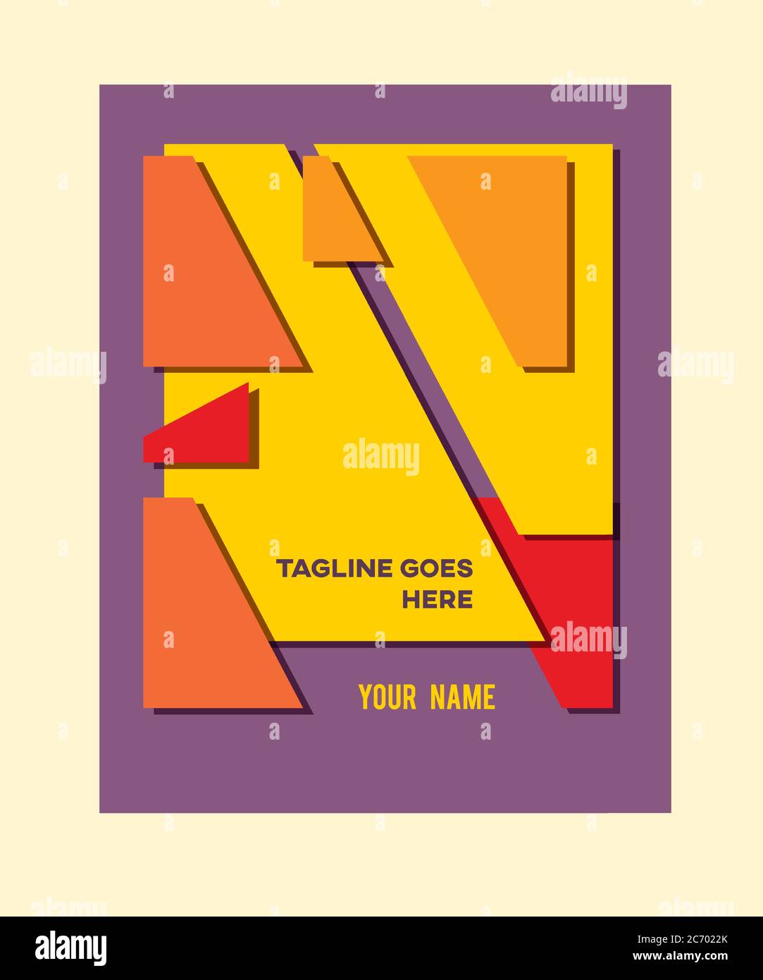 Front cover design vector editable layout. Business brochure modern ...