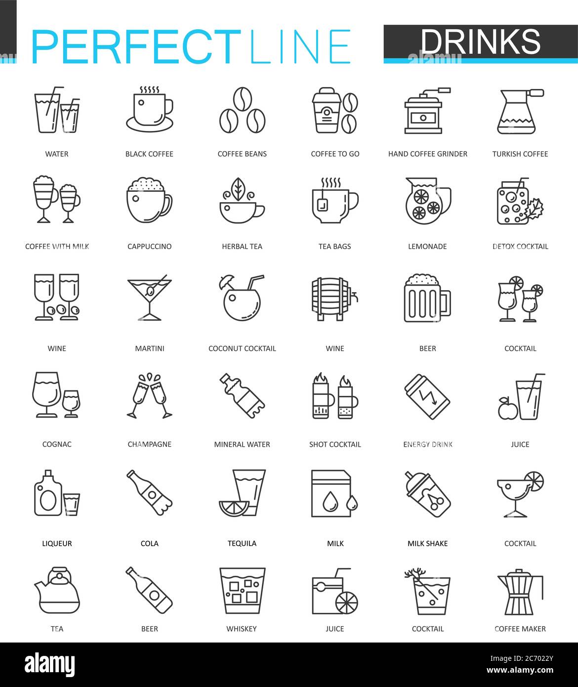 Coffee tequila glass bottle hi-res stock photography and images - Alamy