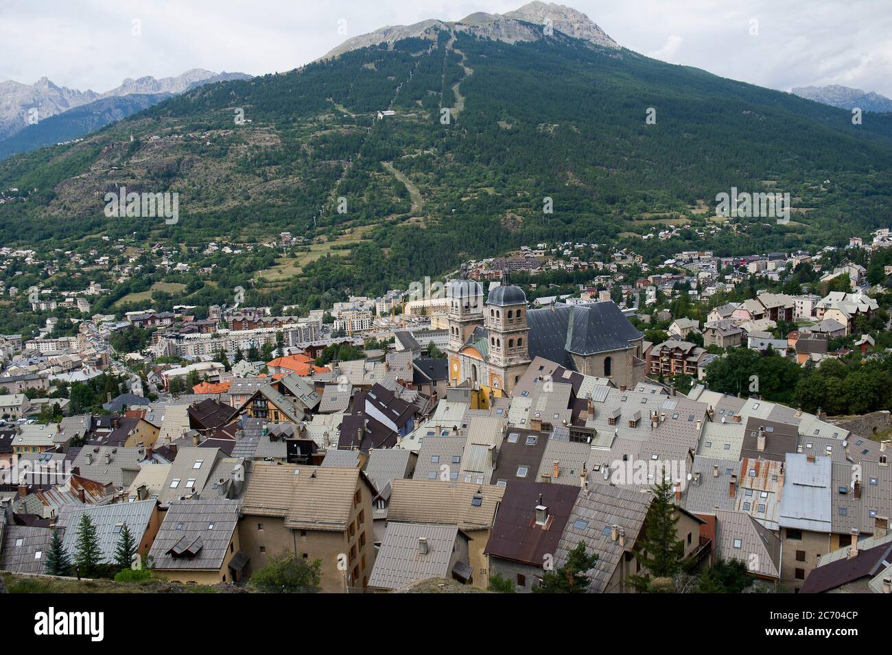 Europe, France, Briançon Hautes-Alpes department Provence-Alpes-Côte d ...
