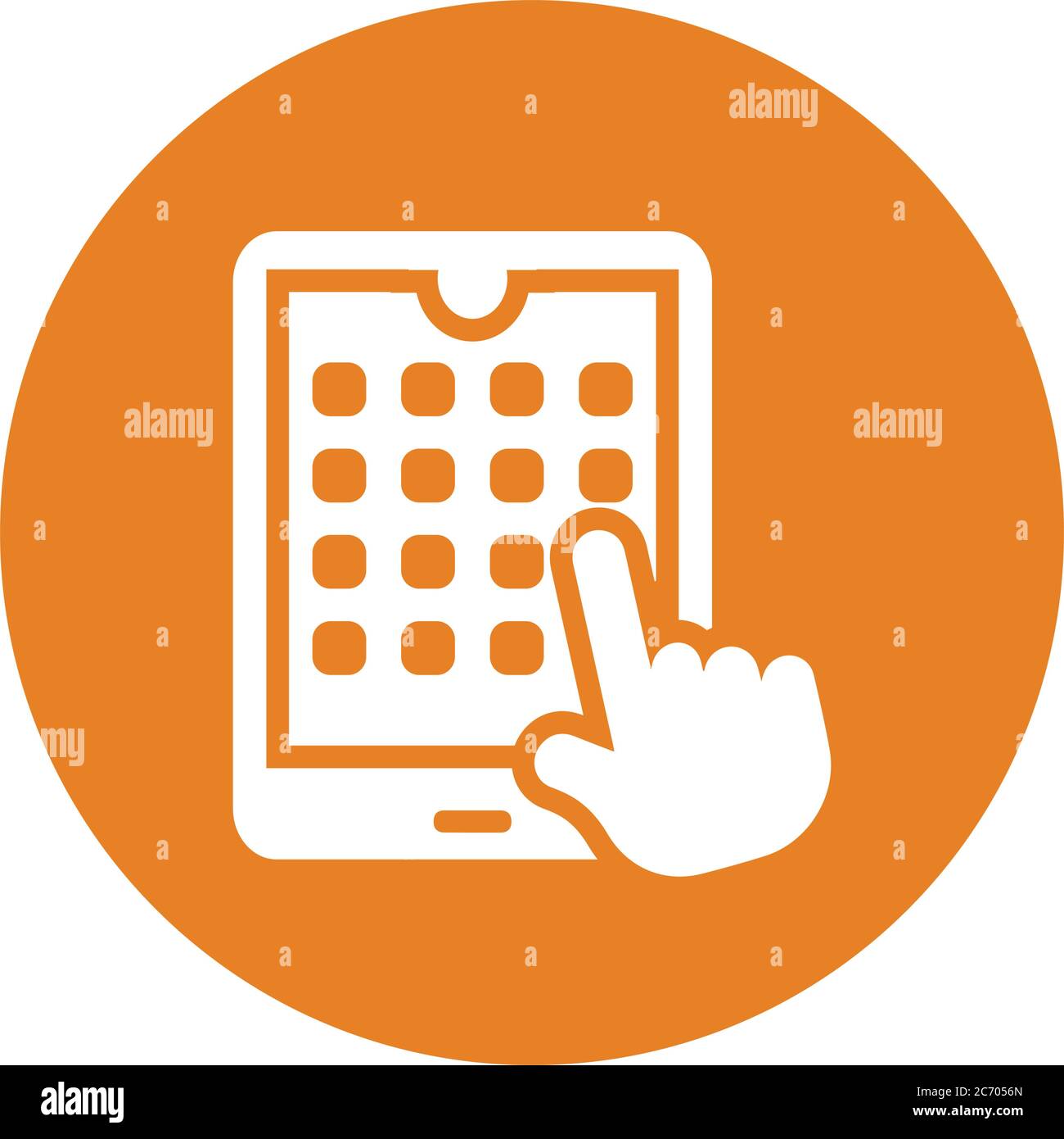 Touch pad vectors hi-res stock photography and images - Alamy