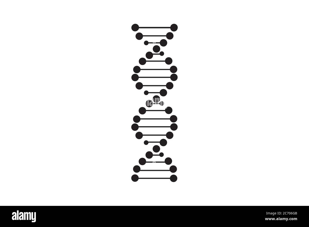 dna vector on white back Stock Vector Image & Art - Alamy