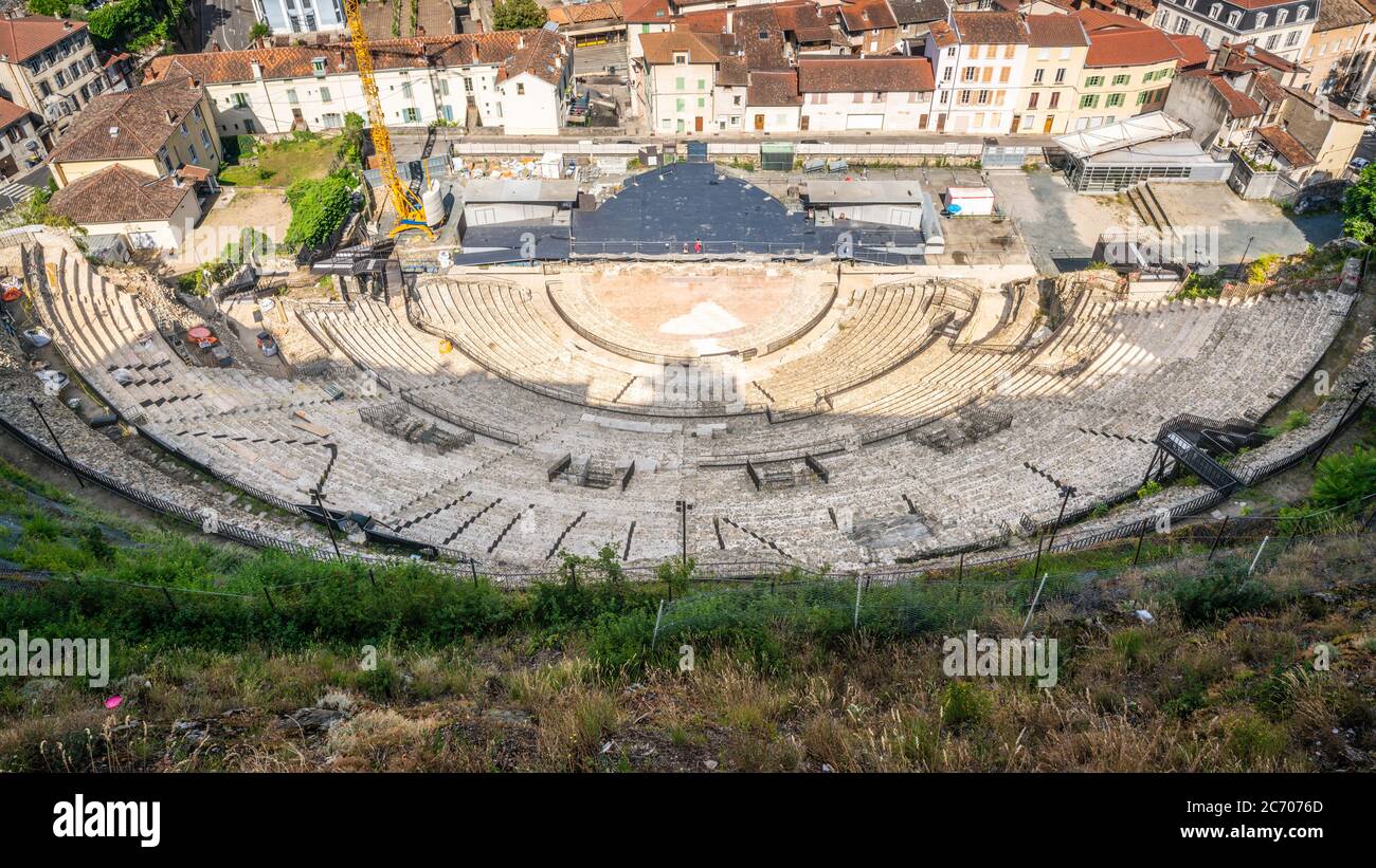 Vienne france roman theatre hi-res stock photography and images - Alamy