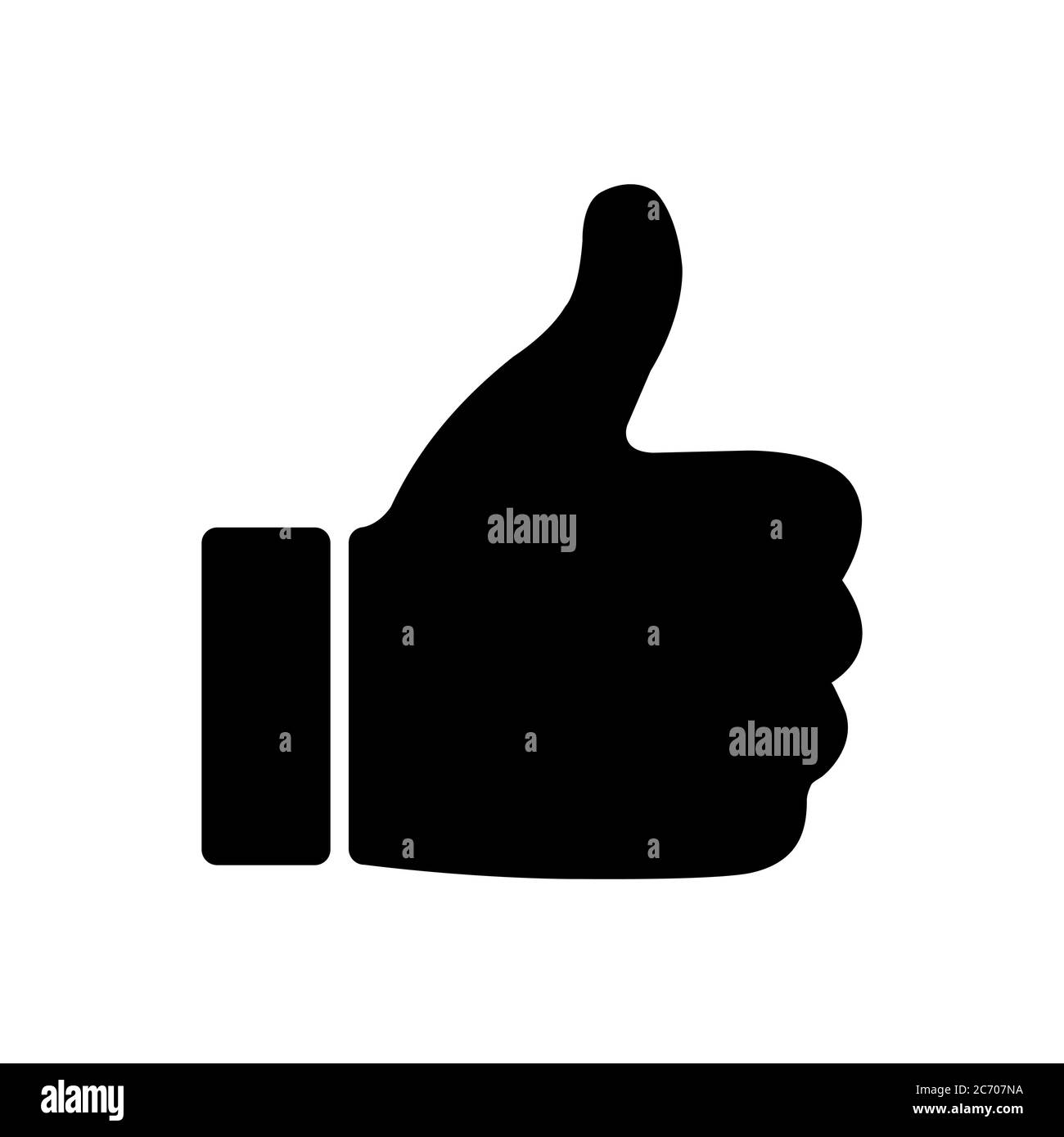 Flat like Stock Vector Images - Alamy