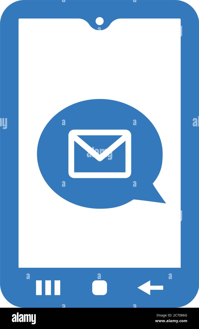 Sms icon hi-res stock photography and images - Alamy