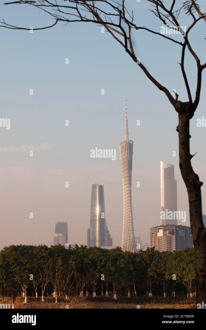 Canton tower city skyline in hi-res stock photography and images - Alamy