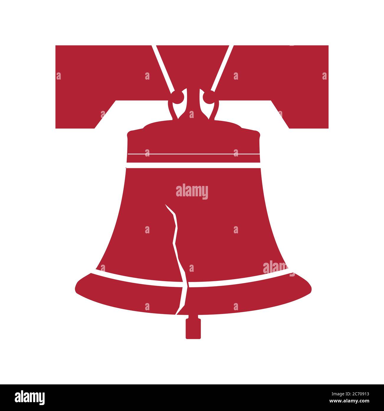 The Liberty Bell Cut Out Stock Images & Pictures - Alamy