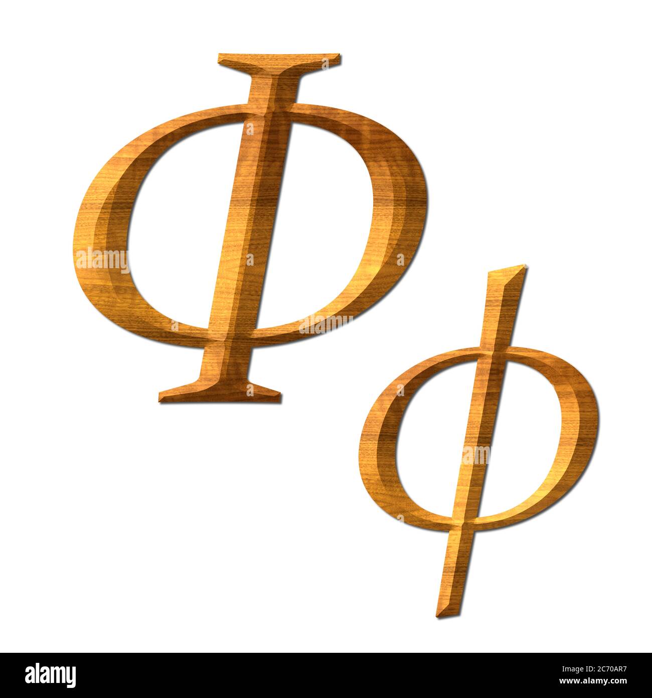 Fi. Greek alphabet wooden texture education Stock Photo - Alamy