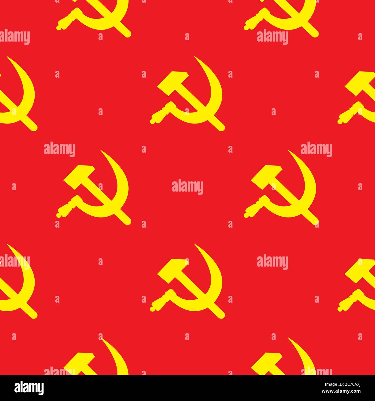 Soviet hammer sickle emblem Stock Vector Images - Alamy