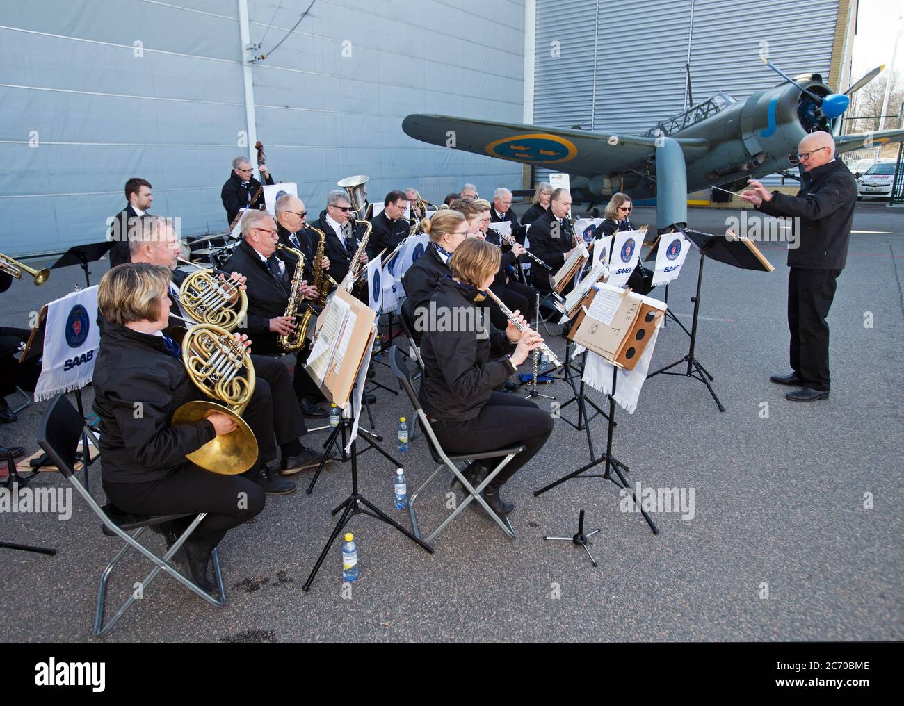 Linköping, Sweden 20160414 Saab AB held an Annual General Meeting for ...