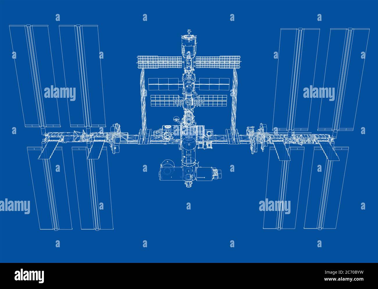 Abstract Spaceship Outline Stock Photo - Alamy