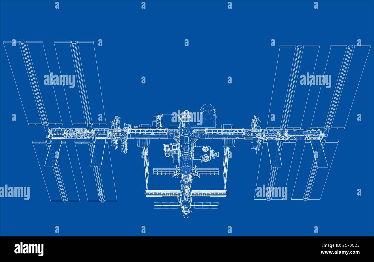 Abstract Spaceship Outline Stock Photo - Alamy